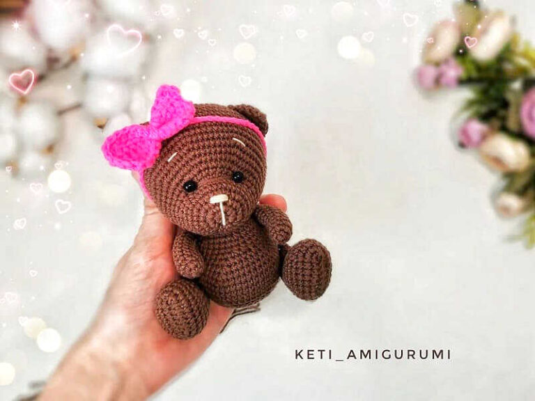 Amigurumi Sweet Little Bear Free Pattern - Free Amigurumi