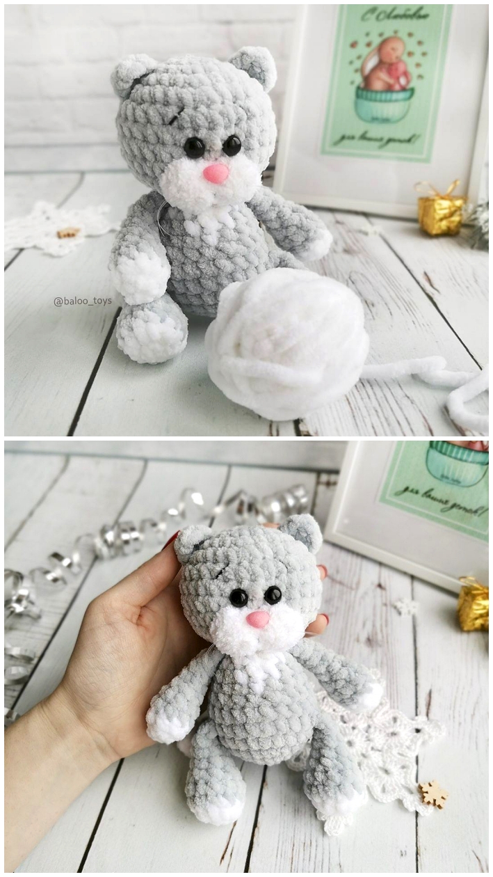 Amigurumi Cat Free Pattern - Free Amigurumi Pattern