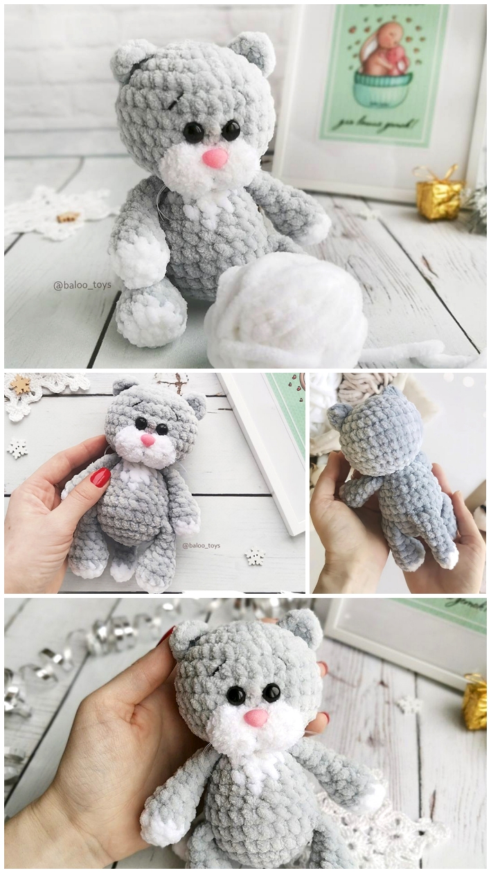 Amigurumi Cat Free Pattern - Free Amigurumi Pattern
