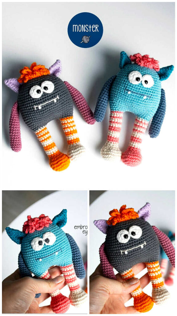 Amigurumi Monster Free Pattern - Free Amigurumi