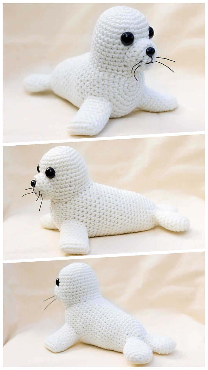 Amigurumi Seal Free Pattern - Free Amigurumi