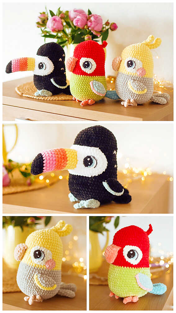Amigurumi Bird Free Pattern - Free Amigurumi