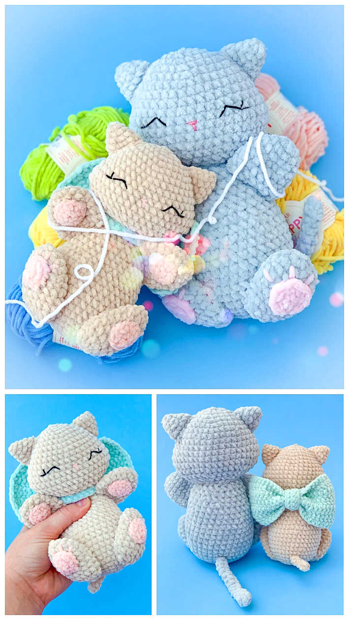 Amigurumi Cute Cat Free Pattern - Free Amigurumi