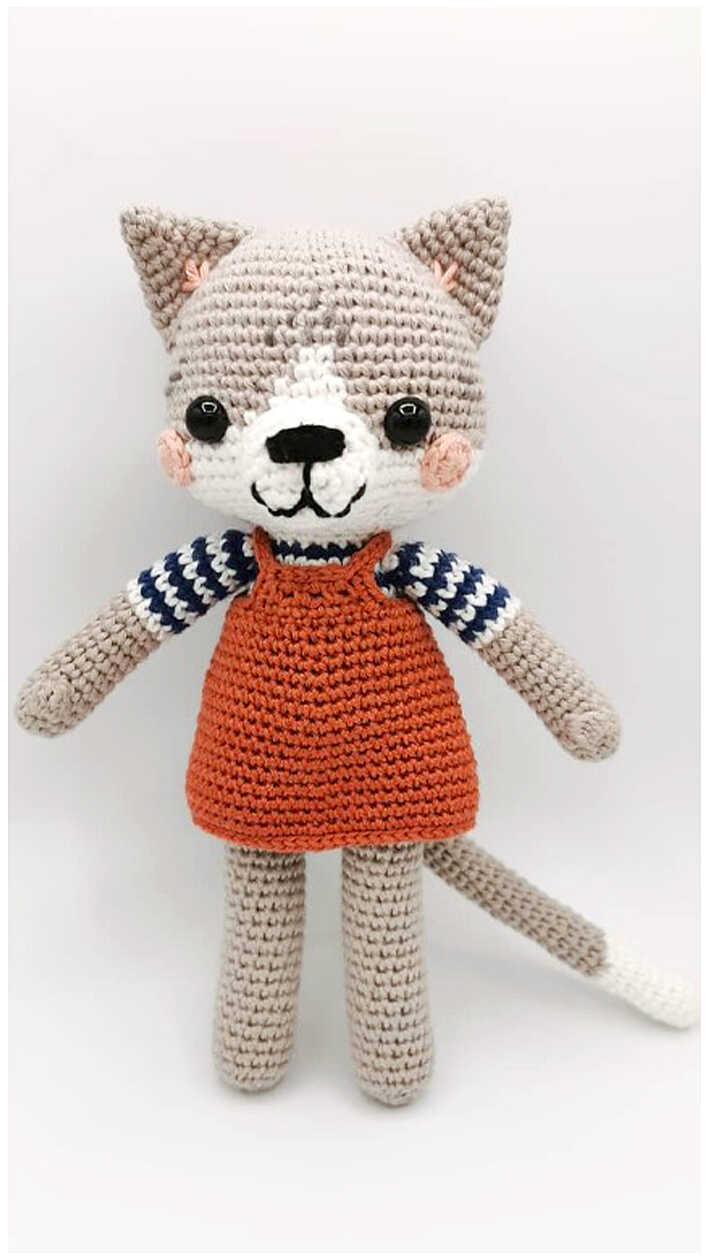 Amigurumi Cute Cat Free Pattern - Free Amigurumi