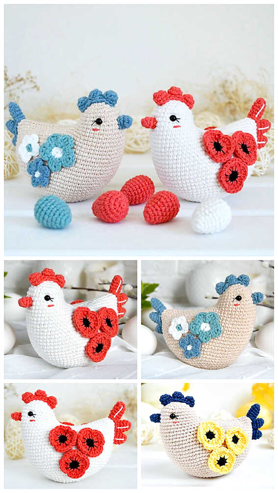 Amigurumi Chicken Free Pattern - Free Amigurumi