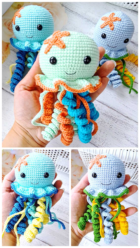 Amigurumi Jellyfish Free Pattern - Free Amigurumi