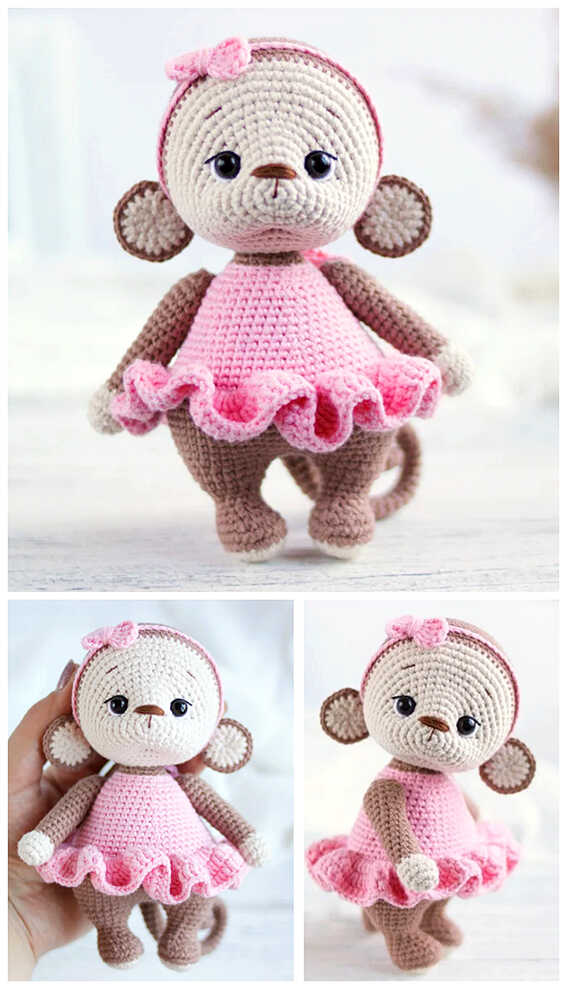 Amigurumi Monkey Free Pattern - Free Amigurumi