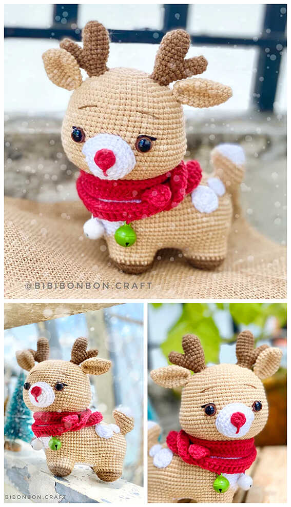 Amigurumi Reindeer Free Pattern - Free Amigurumi