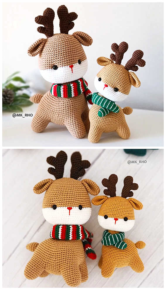 Amigurumi Reindeer Free Pattern - Free Amigurumi