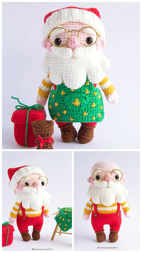Amigurumi Santa Free Pattern - Free Amigurumi