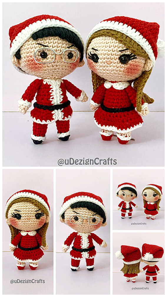 Amigurumi Santa Free Pattern - Free Amigurumi