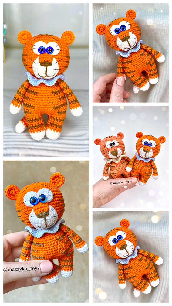 Amigurumi Tiger Free Pattern - Free Amigurumi