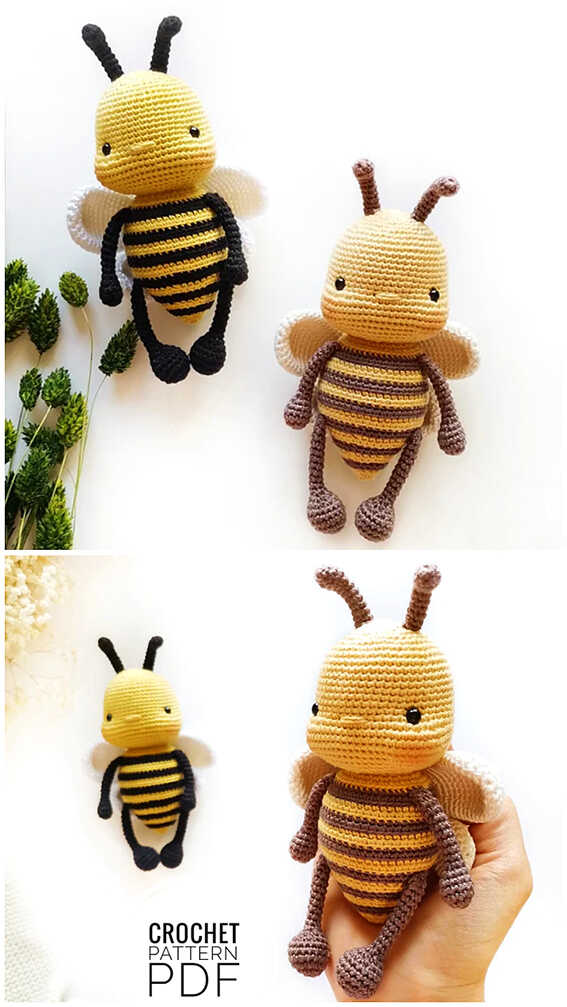 Amigurumi Honey Bee Free Pattern - Free Amigurumi