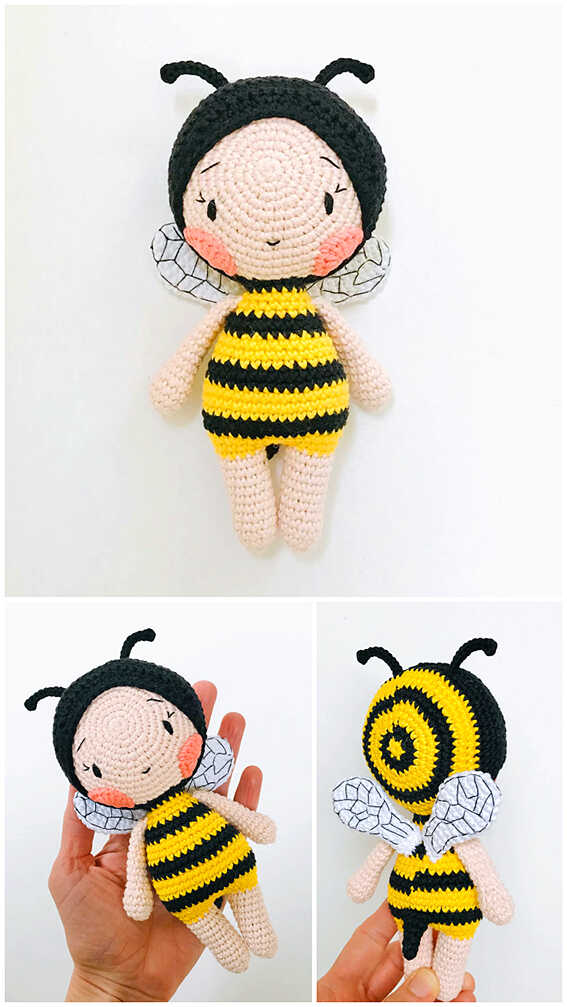 Amigurumi Honey Bee Free Pattern - Free Amigurumi