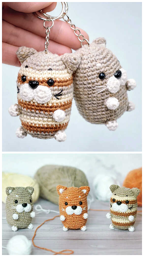 Amigurumi Keychain Free Pattern - Free Amigurumi