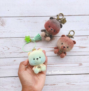 Amigurumi Keychain Free Pattern - Free Amigurumi Pattern