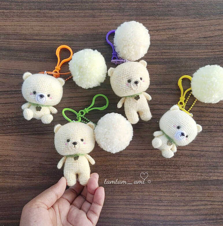 Amigurumi Keychain Free Pattern - Free Amigurumi Pattern