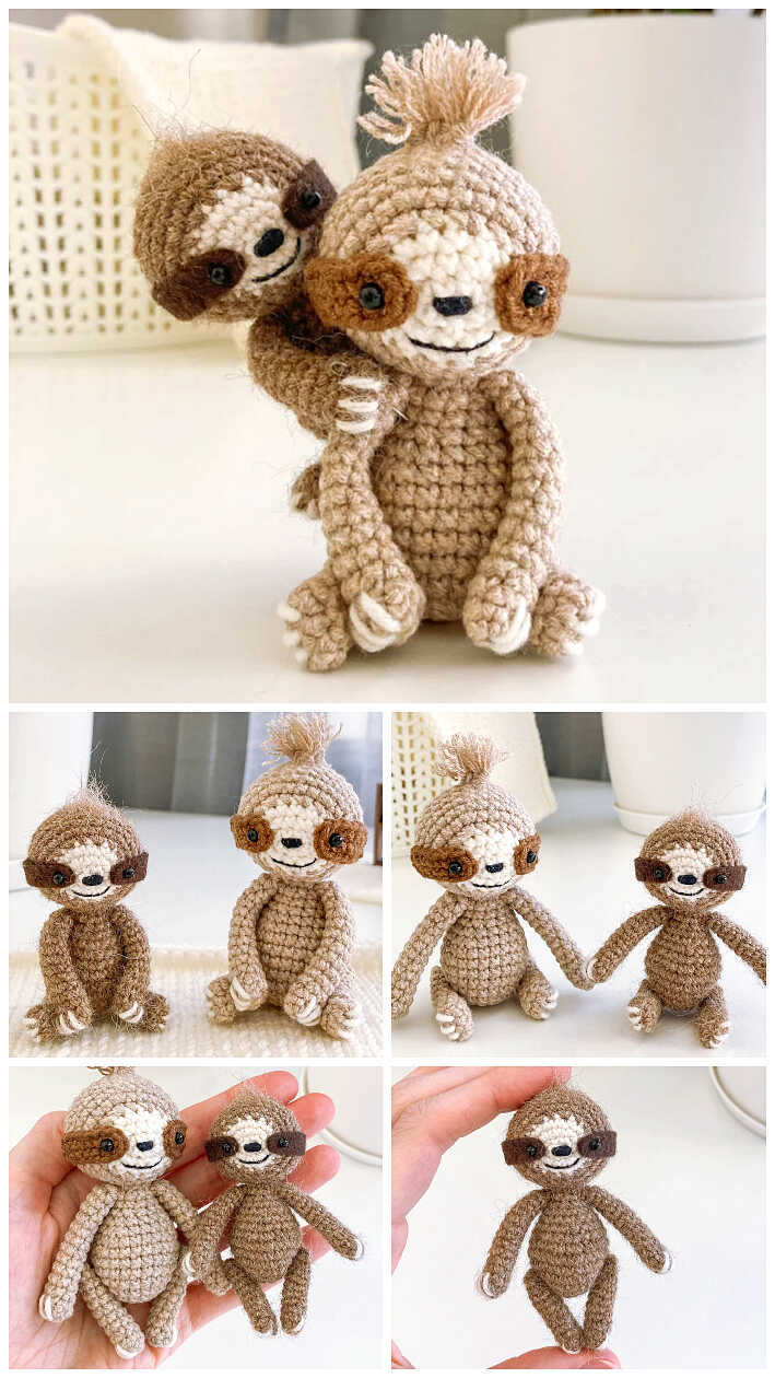 Amigurumi Sloth Free Pattern - Free Amigurumi