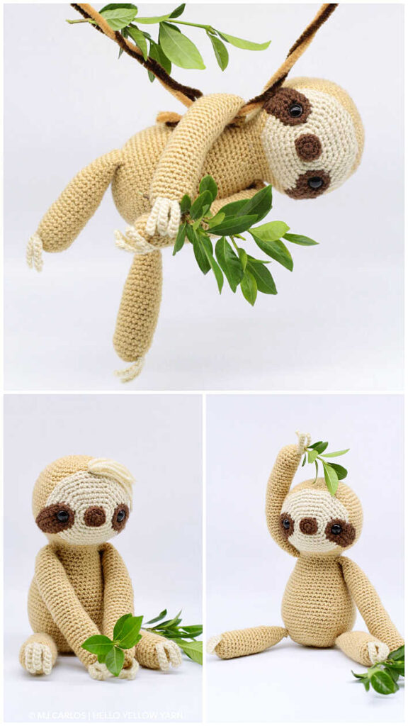 Amigurumi Sloth Free Pattern - Free Amigurumi
