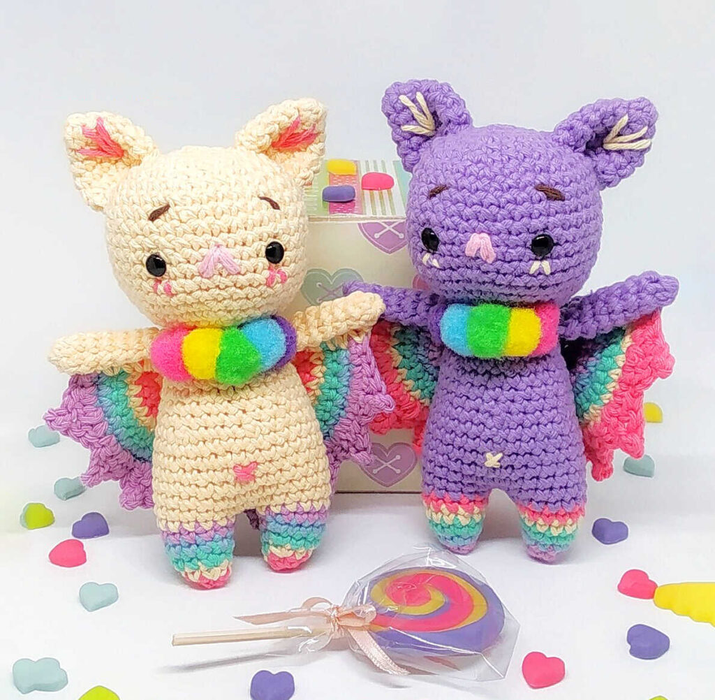 Amigurumi Candy Bat Free Pattern - Free Amigurumi