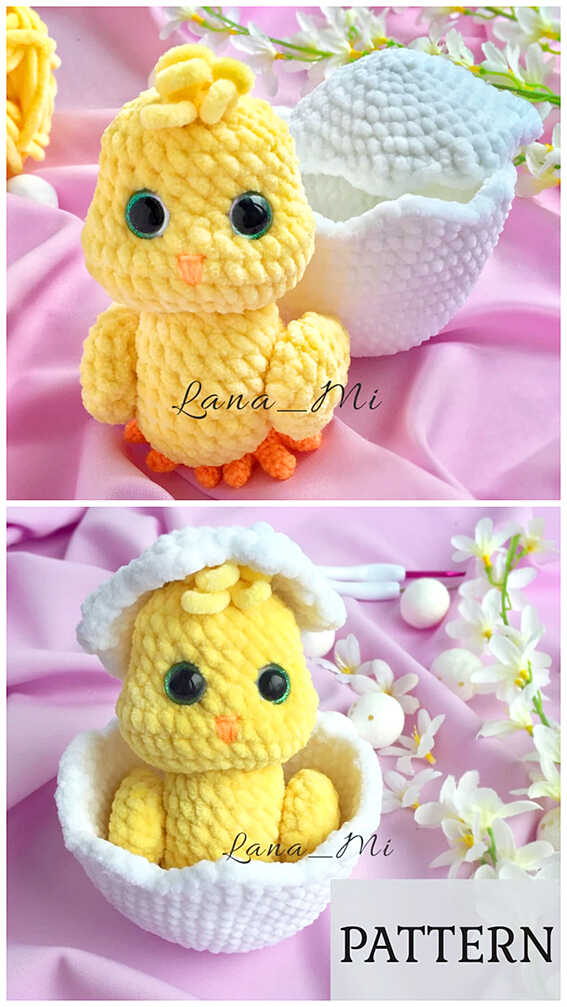 Amigurumi Easter Chick Free Pattern - Free Amigurumi