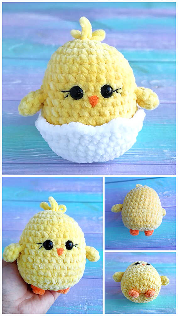 Amigurumi Easter Chick Free Pattern - Free Amigurumi