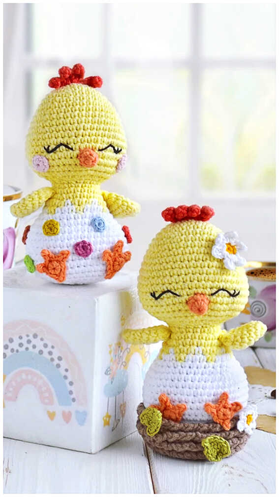 Amigurumi Easter Chick Free Pattern - Free Amigurumi