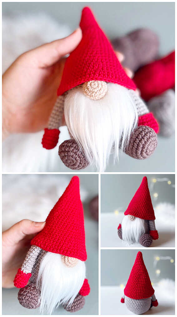 Amigurumi Lucky Gnome Arno Free Pattern - Free Amigurumi