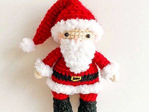 santa crochet pattern Archives - Free Amigurumi