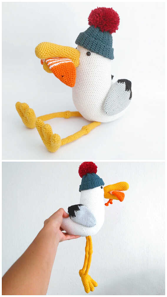 Amigurumi Seagull Free Pattern - Free Amigurumi