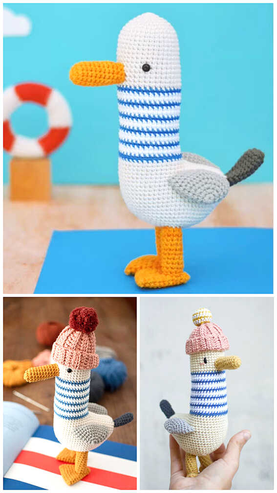 Amigurumi Seagull Free Pattern - Free Amigurumi