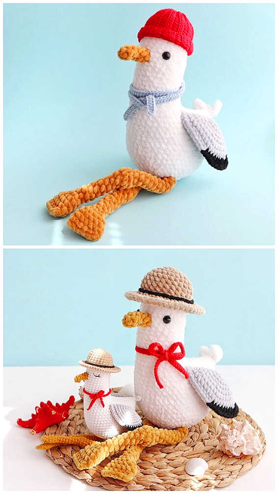 Amigurumi Seagull Free Pattern - Free Amigurumi