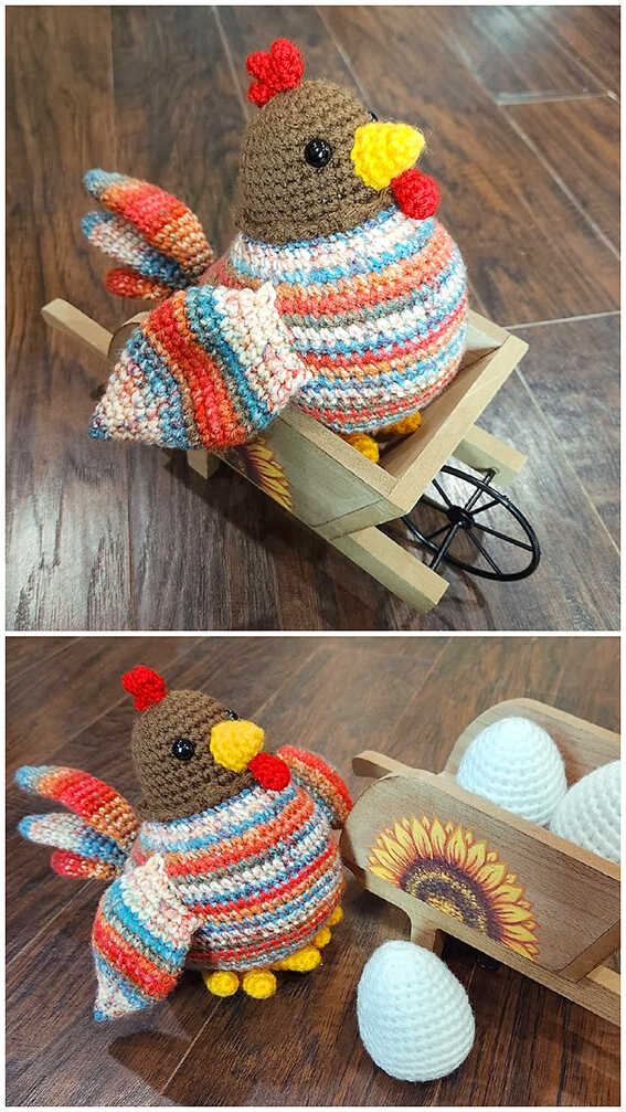 Crochet Easter Chicken Amigurumi Free Pattern - Free Amigurumi