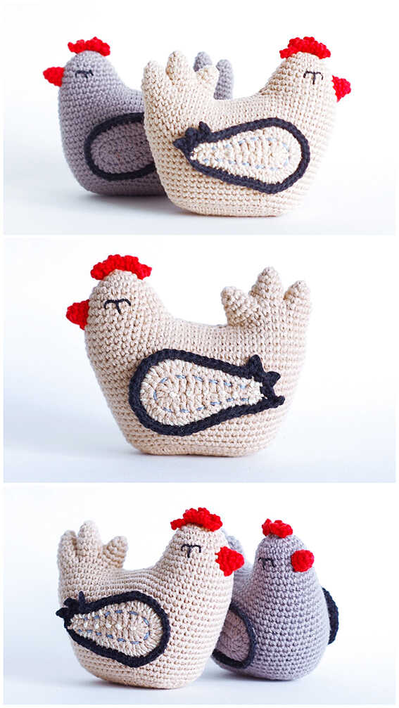 Crochet Easter Chicken Amigurumi Free Pattern - Free Amigurumi