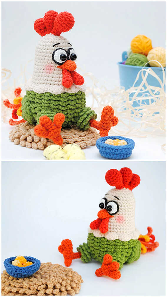 Crochet Easter Chicken Amigurumi Free Pattern - Free Amigurumi