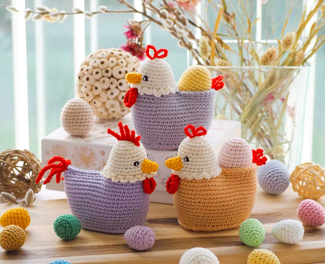Crochet Easter Chicken Amigurumi Free Pattern - Free Amigurumi Pattern