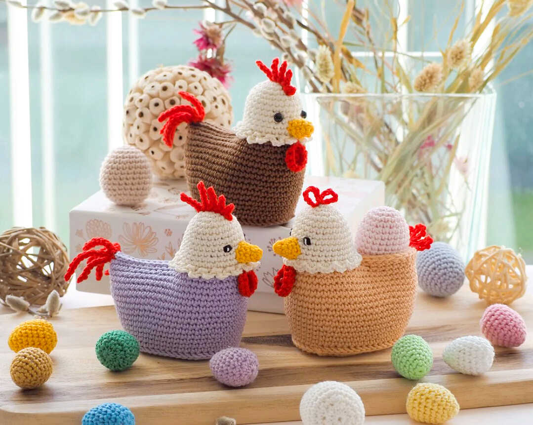 Crochet Easter Chicken Amigurumi Free Pattern - Free Amigurumi Pattern