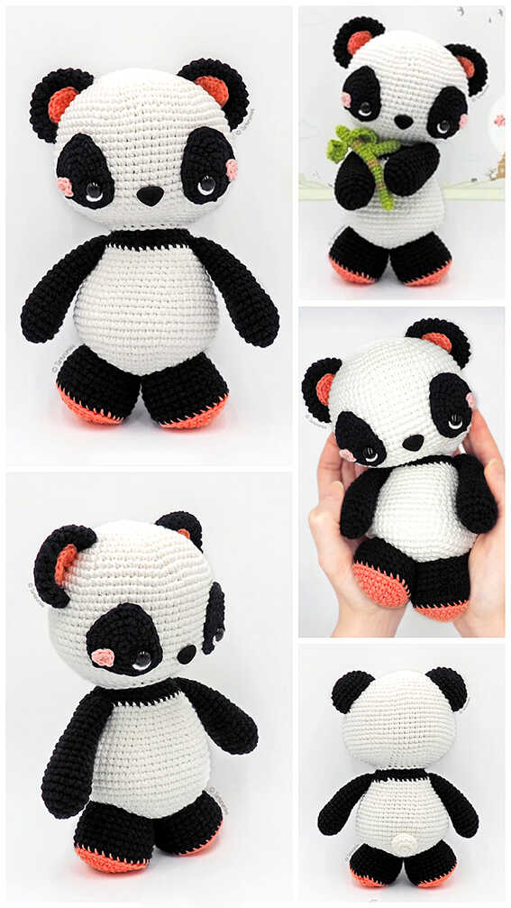 Amigurumi Panda Free Pattern - Free Amigurumi