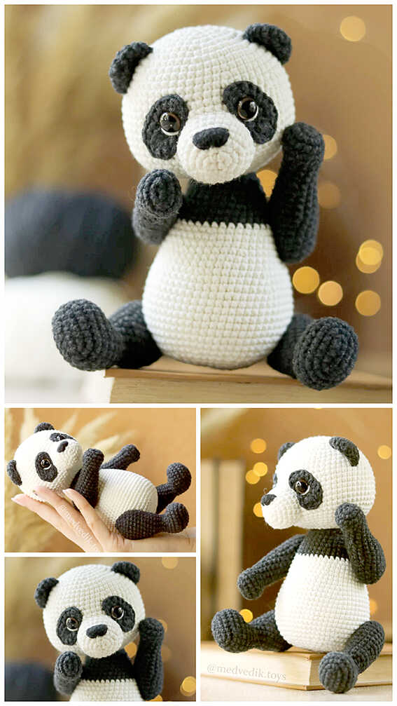 Amigurumi Panda Free Pattern - Free Amigurumi