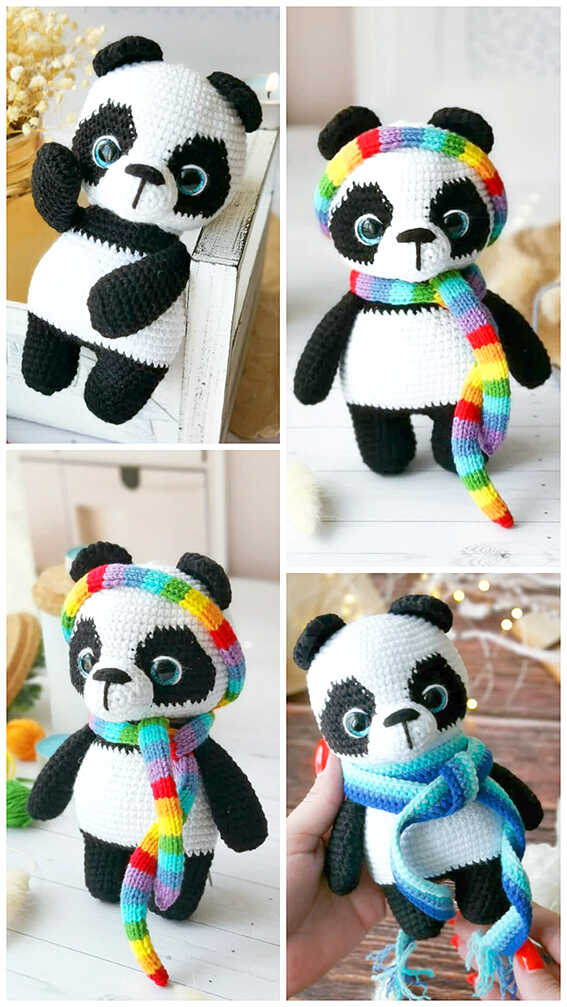 Amigurumi Panda Free Pattern - Free Amigurumi