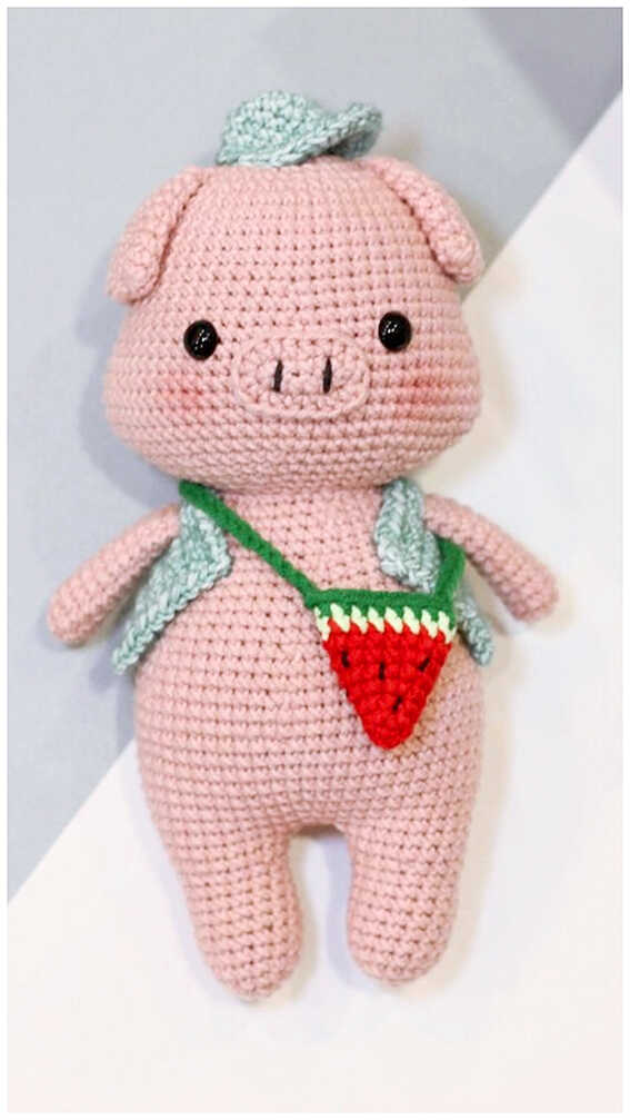 Crochet Pig Marceline Amigurumi Free Pattern - Free Amigurumi