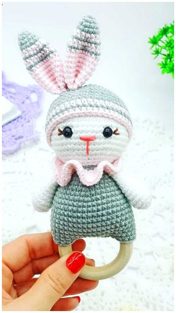 Amigurumi Rattle Crochet Free Pattern - Free Amigurumi