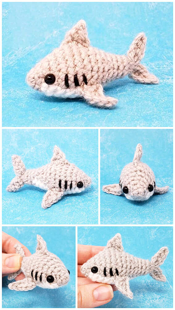 Crochet Baby Shark Amigurumi Free Pattern - Free Amigurumi