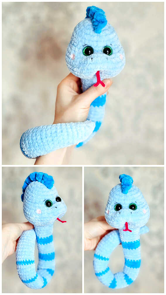 Amigurumi Snake Free Pattern - Free Amigurumi