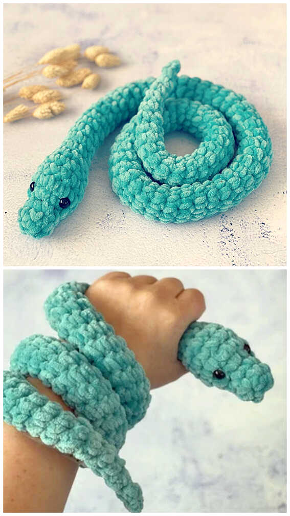 Amigurumi Snake Free Pattern - Free Amigurumi