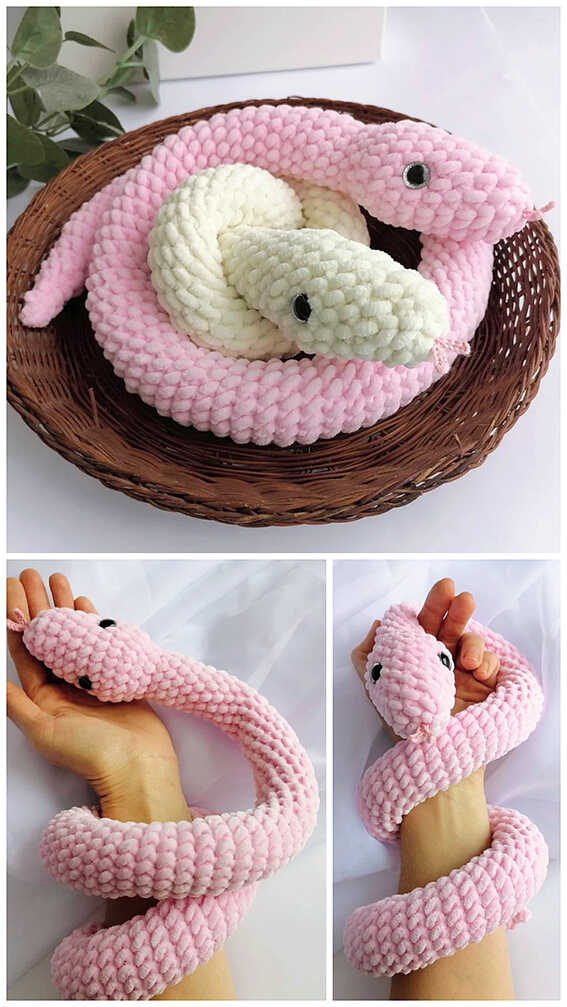 Amigurumi Snake Free Pattern - Free Amigurumi
