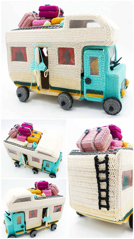 Crochet Vehicle Amigurumi Free Pattern - Free Amigurumi