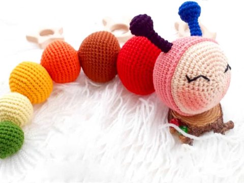 CATERPILLAR FREE PATTERN Archives - Free Amigurumi