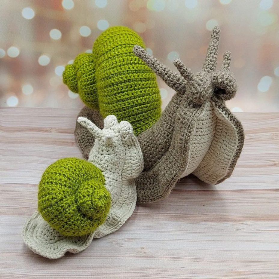 Crochet Snail Amigurumi Free Pattern - Free Amigurumi Pattern