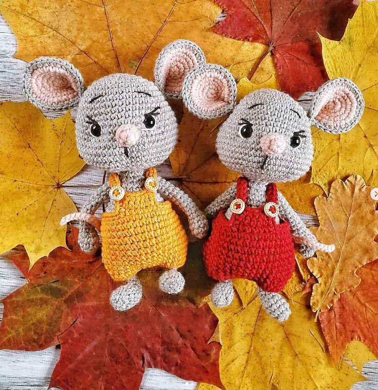 Amigurumi Mouse Crochet Free Pattern - Free Amigurumi Pattern